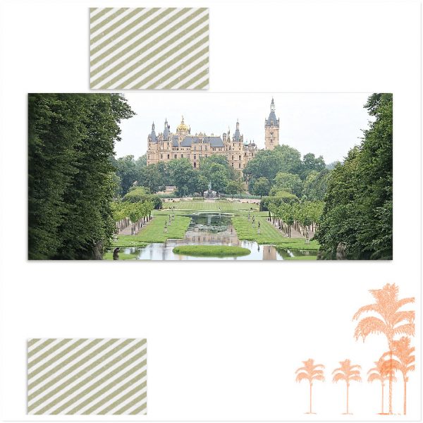 Palm Trees Layered Layout Template Pack - Greene Edition