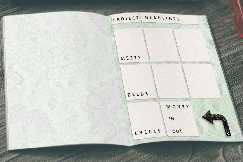 6x8 Planner Page Templates - Greene Edition