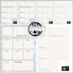 6x8 Planner Page Templates - Greene Edition